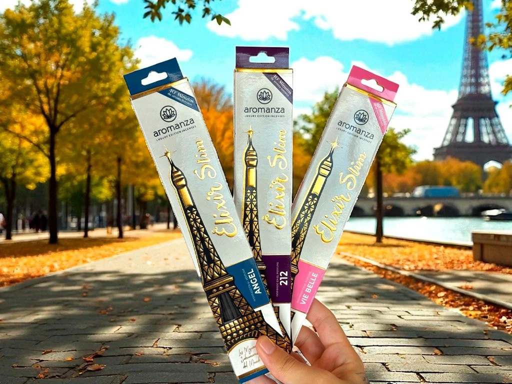 SAHUMERIO SLIM ELIXIR AROMANZA (10 VARILLAS) X 1